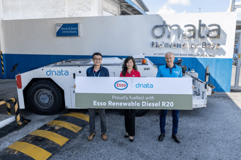 dnata partners with ExxonMobil to lead renewable diesel trial at Changi ...